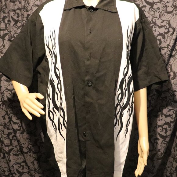 SINISTER CLOTHING | Shirts | Sinister Clothing Button Up Bowling Shirt ...